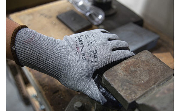ANSI A9 Cut-Resistant Gloves | Flat Nitrile Palm, 13g - BRITE SAFETY