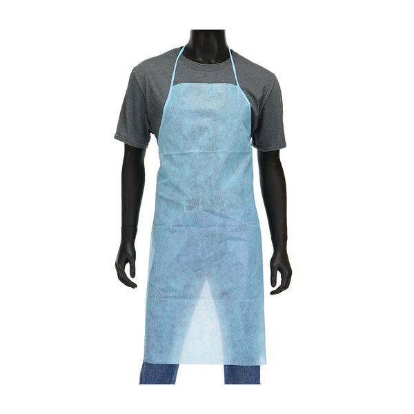Disposable Apron PE Coated Liquid Protection PIP U2510B - BRITE SAFETY