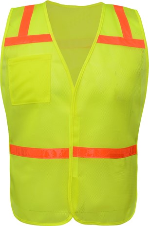 Non-ANSI Enhanced Safety Vest | High Visibility & Lightweight - BRITE ...
